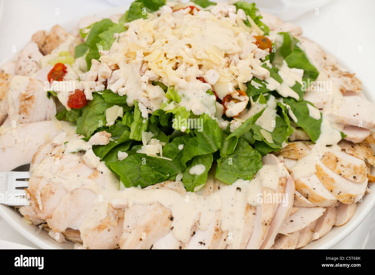 Buffet food sliced chicken Stock Photo - Alamy