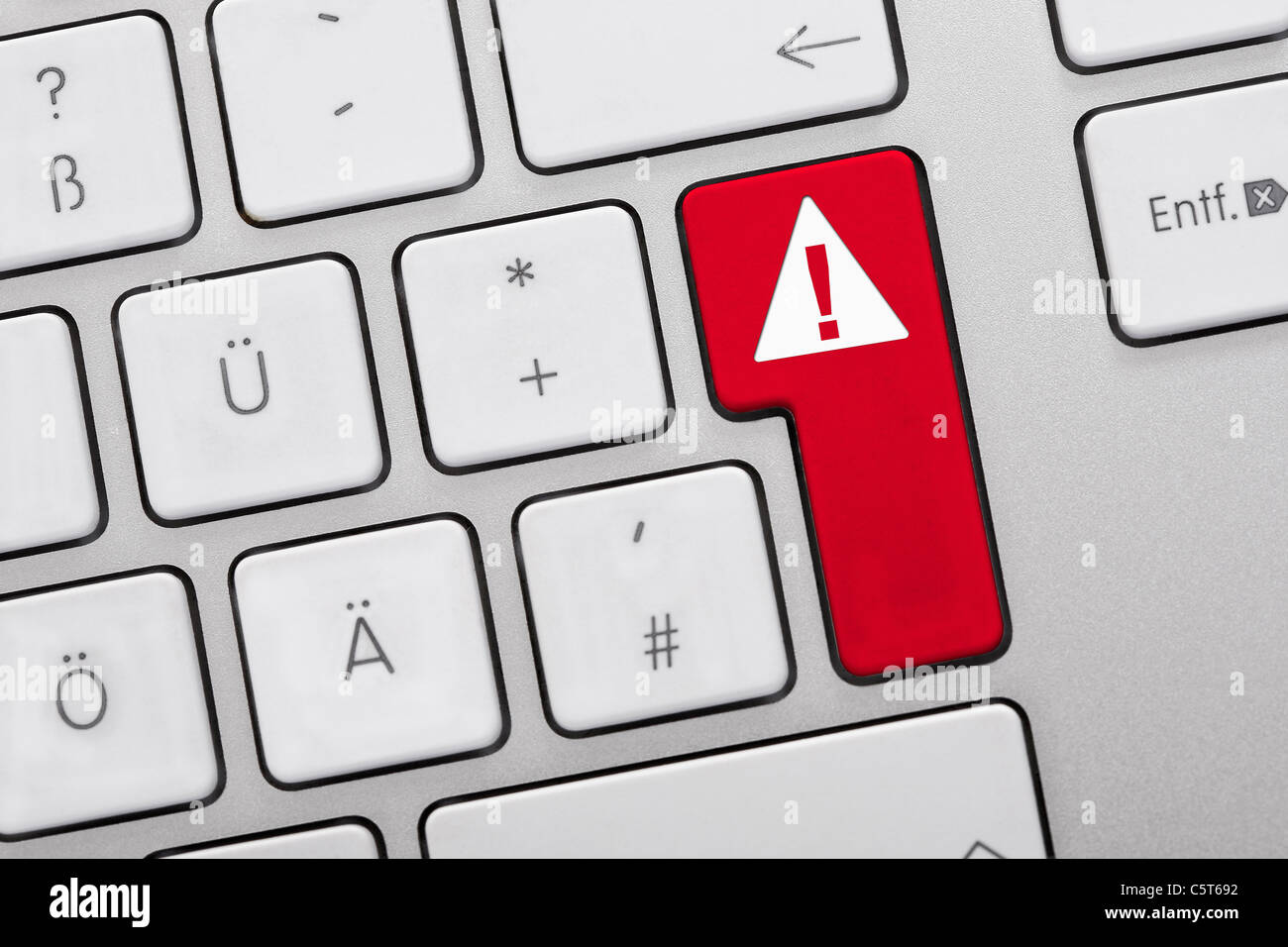 Warning Sign And Exclamation High Resolution Stock Photography and ...