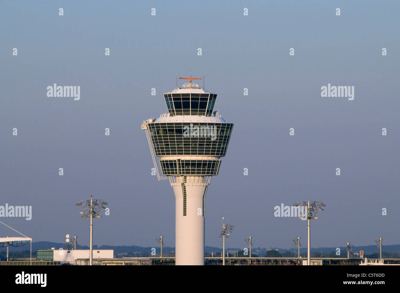 Germany, Bavaria, Munich, Control Tower at Airport Stock Photo - Alamy