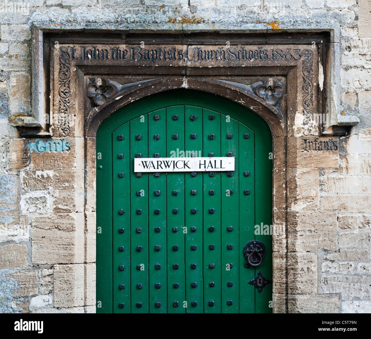 Warwick hall burford hi-res stock photography and images - Alamy