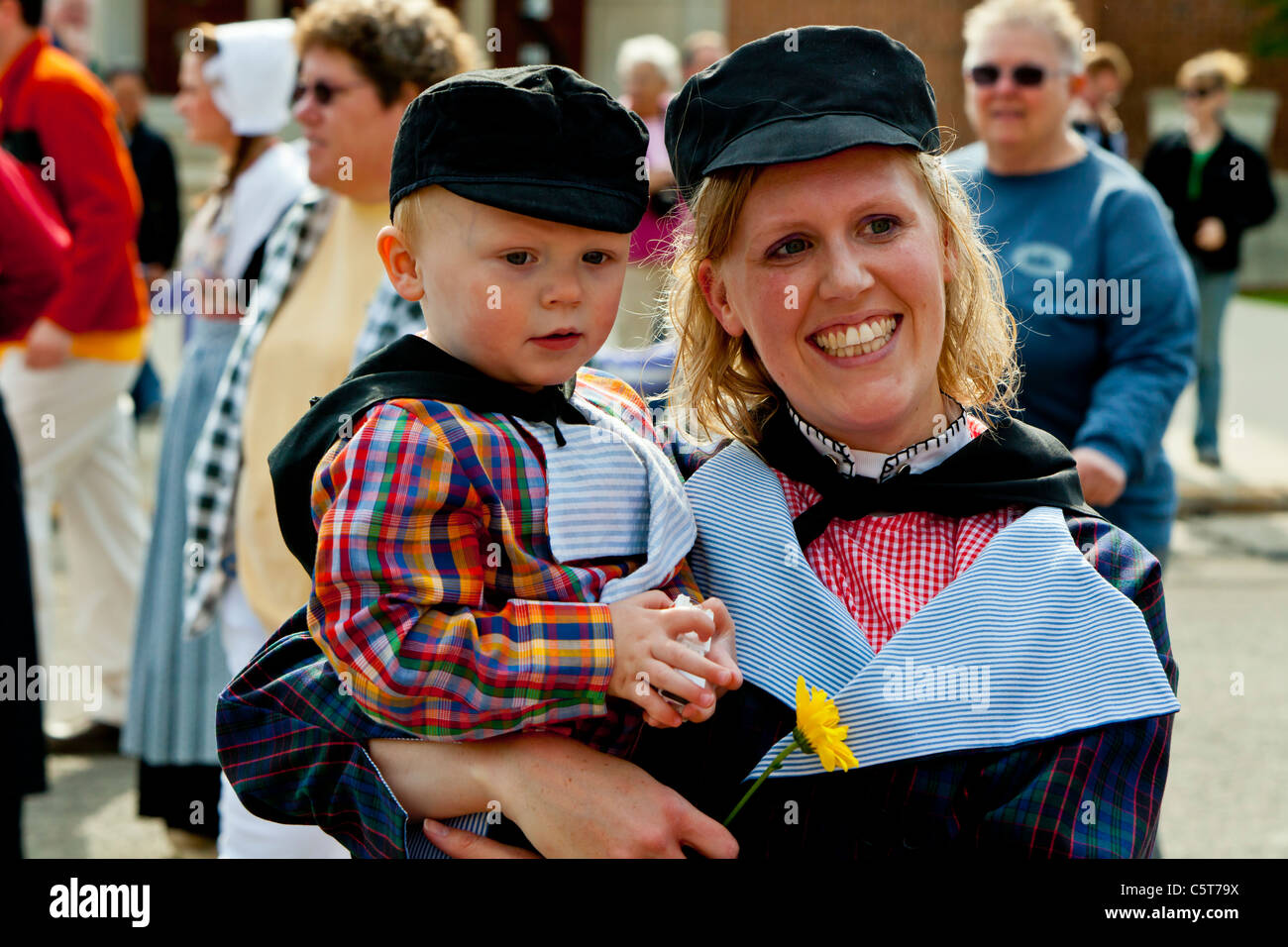 Dutch mother child in ethnic hi-res stock photography and images - Alamy