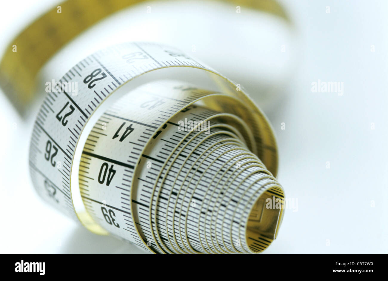 Measuring tape, close-up Stock Photo - Alamy