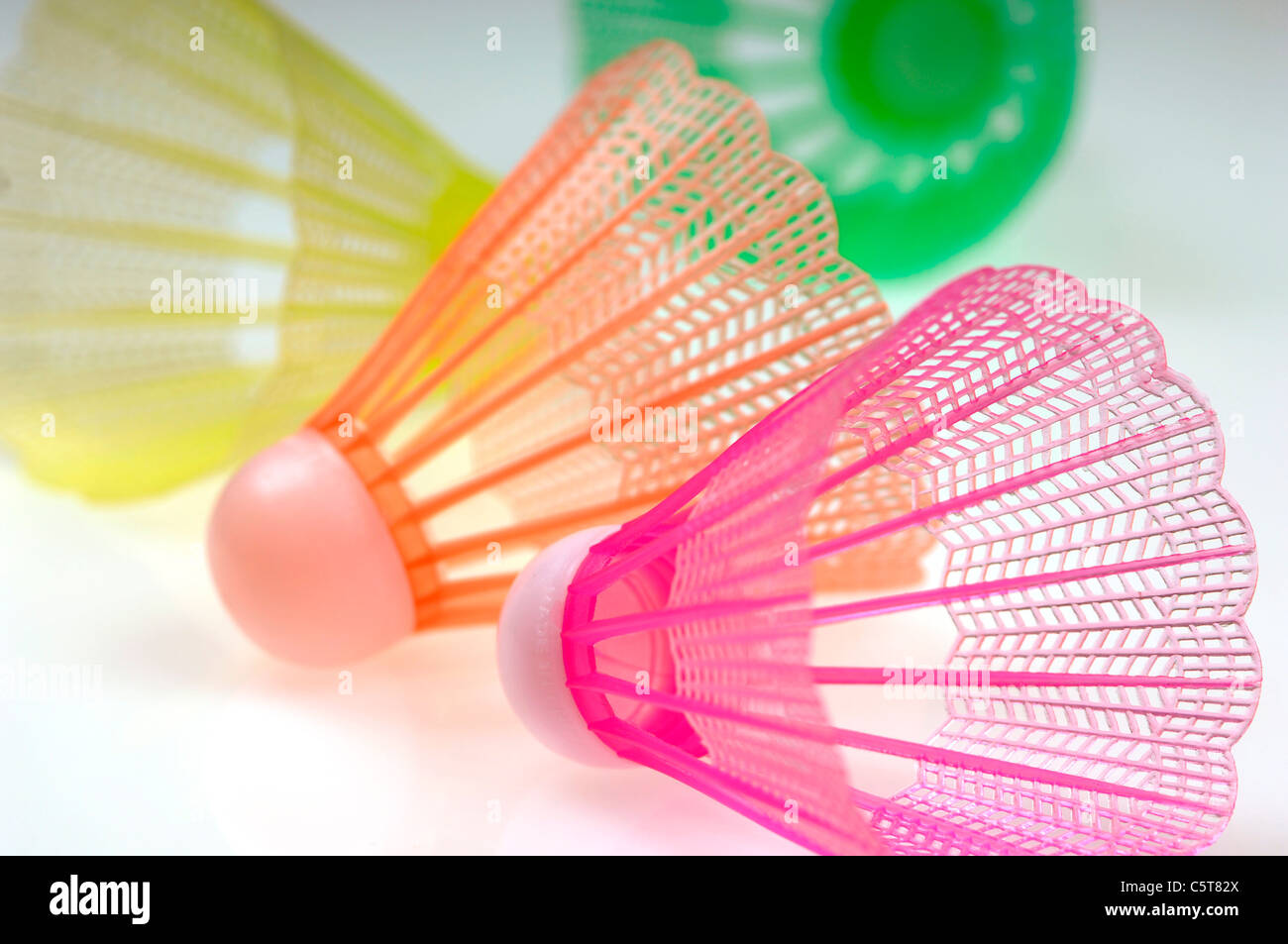 Plastic shuttlecocks hi-res stock photography and images - Alamy