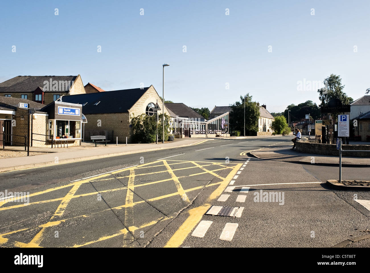 A view of the Ropery in Pickering town Stock Photo - Alamy