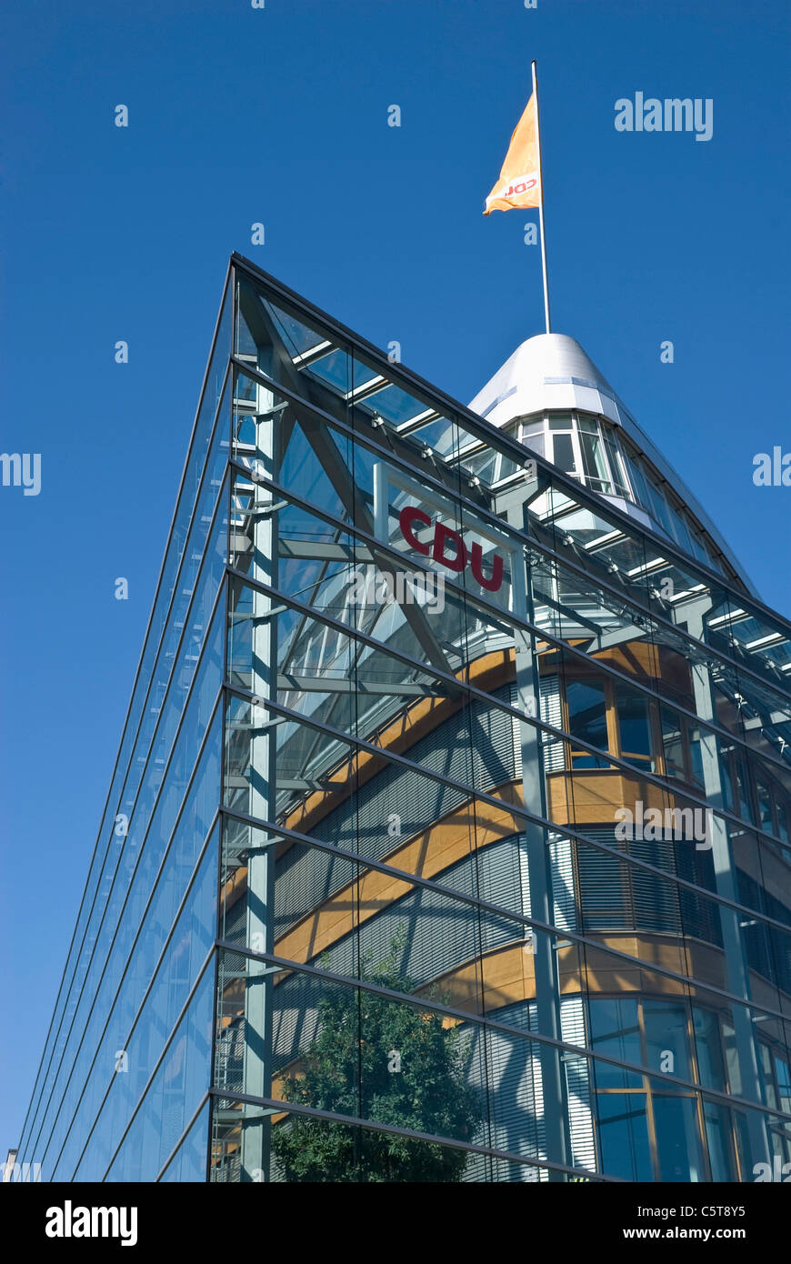 Germany, Berlin, CDU, Party headquarters building, low angle view Stock ...