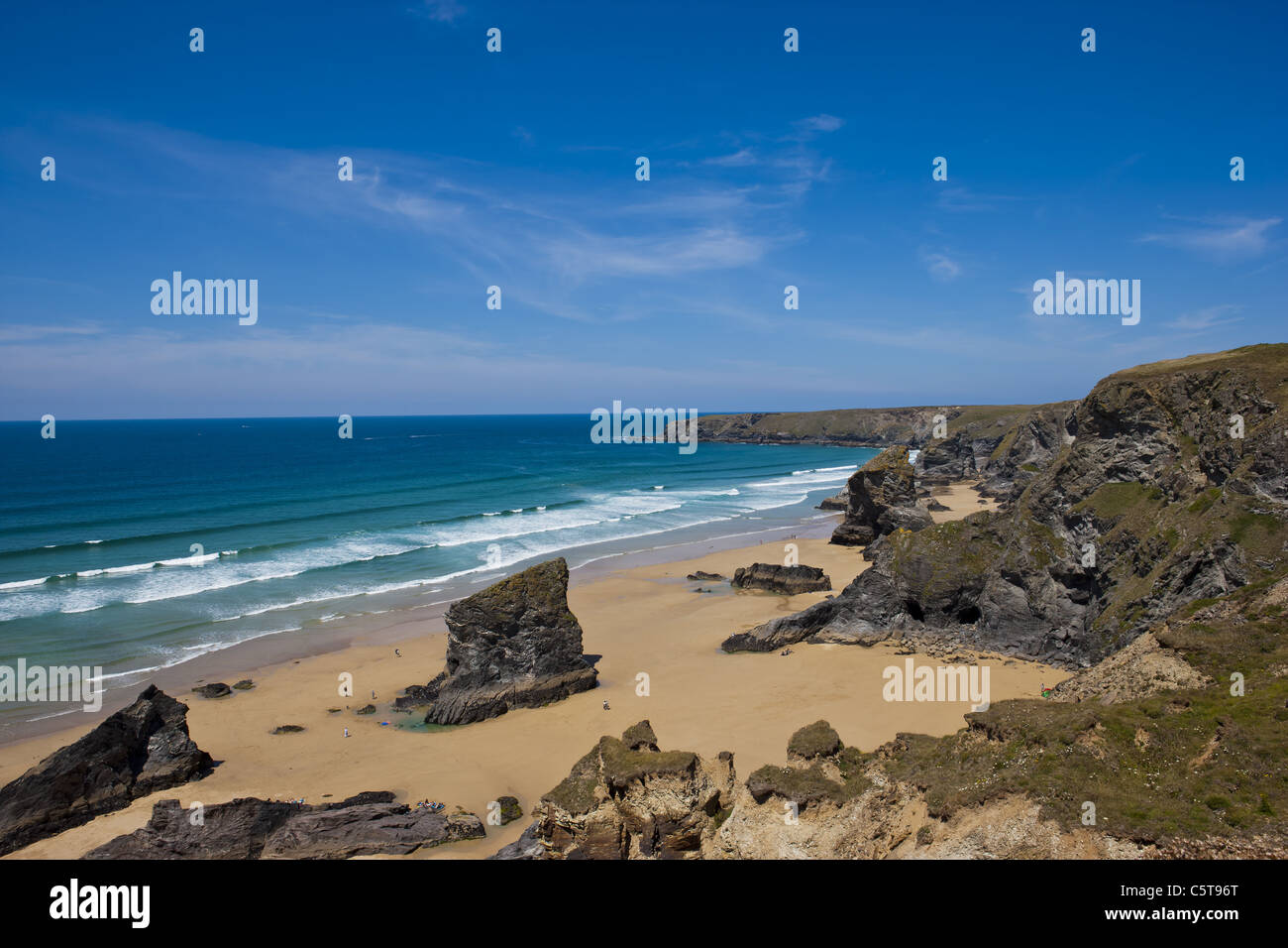 Pentire steps hi-res stock photography and images - Alamy