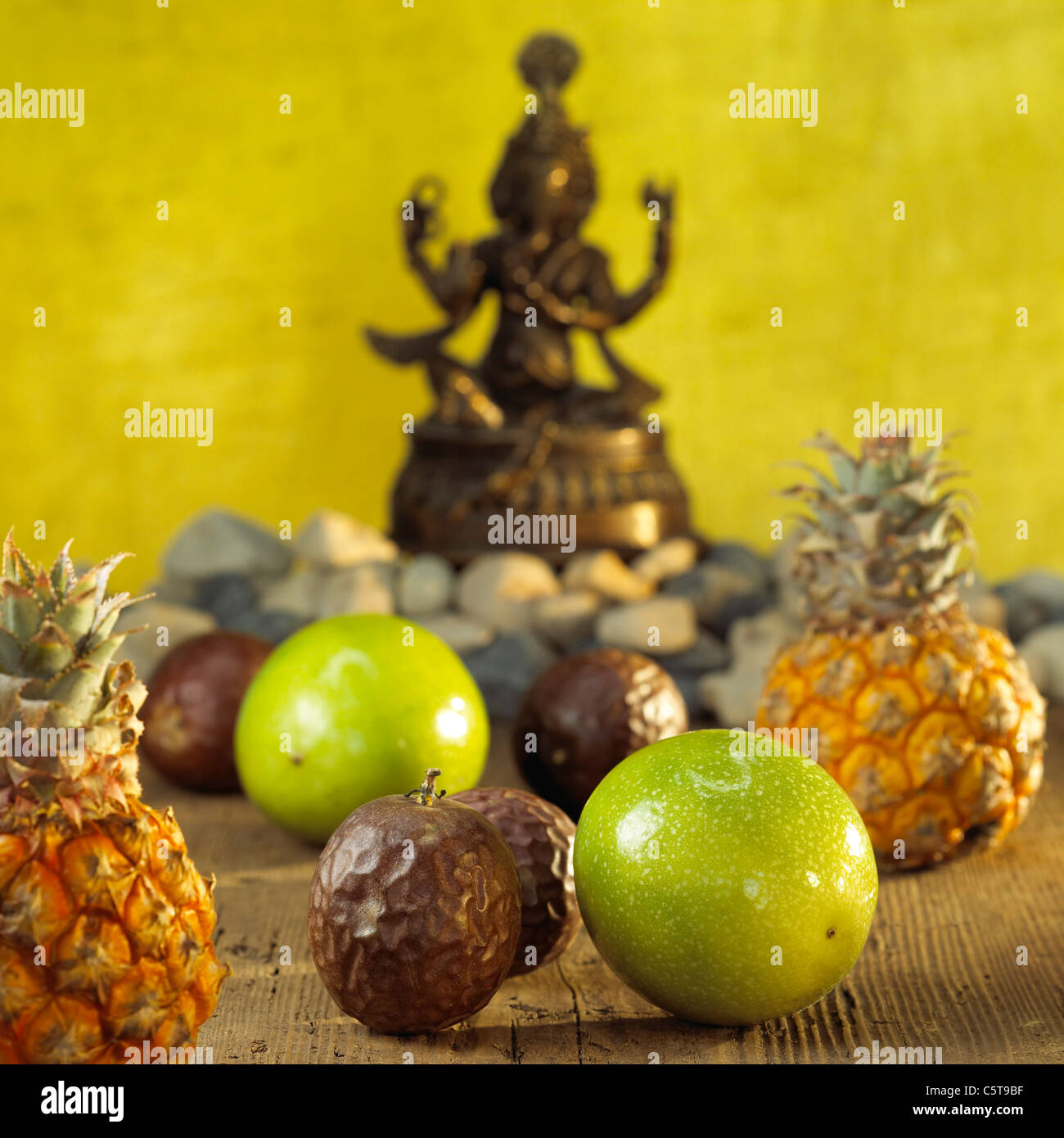 Different exotic fruits, close-up Stock Photo - Alamy