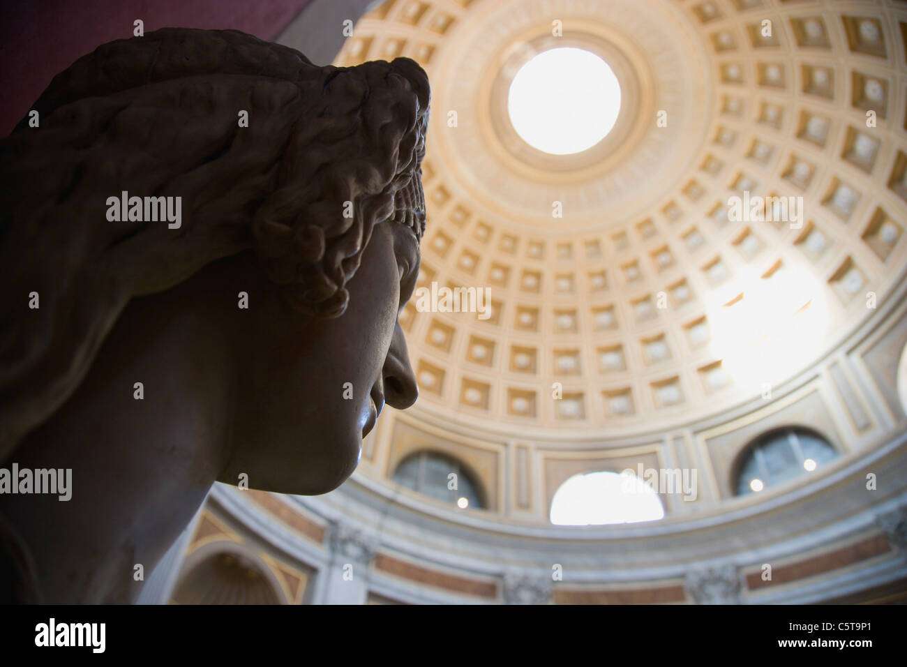 Vatican, Museum, Sala Rotonda, low angle view Stock Photo - Alamy