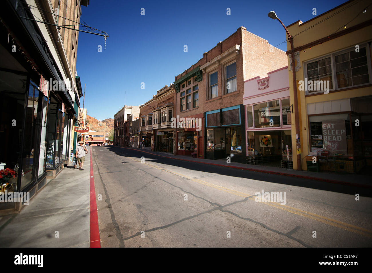 Main Street, Bisbee, Arizona, USA Stock Photo - Alamy
