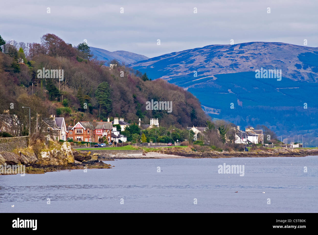 Rothesay and isle of bute and seafront hi-res stock photography and ...