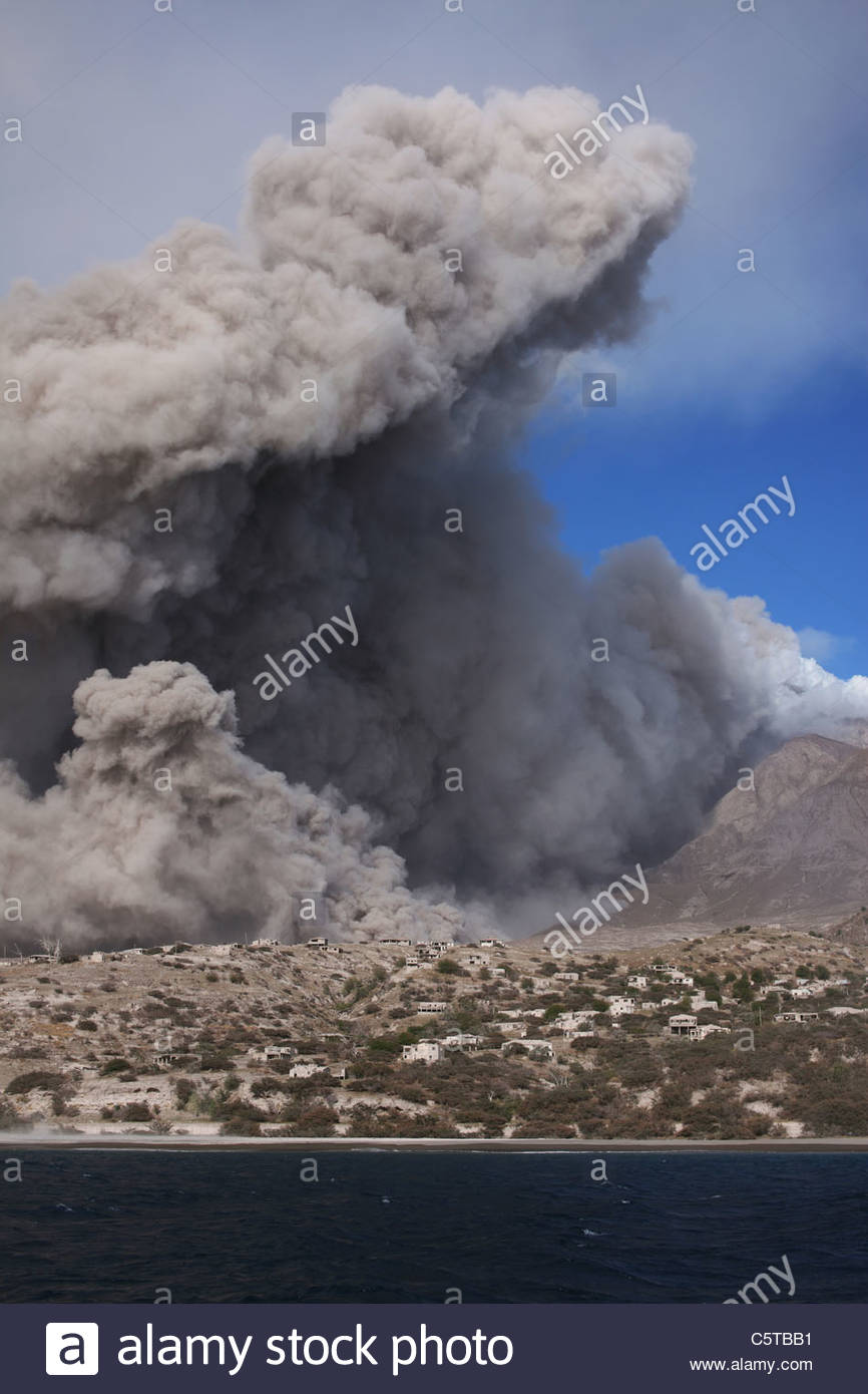 Montserrat Volcano Stock Photos & Montserrat Volcano Stock Images - Alamy