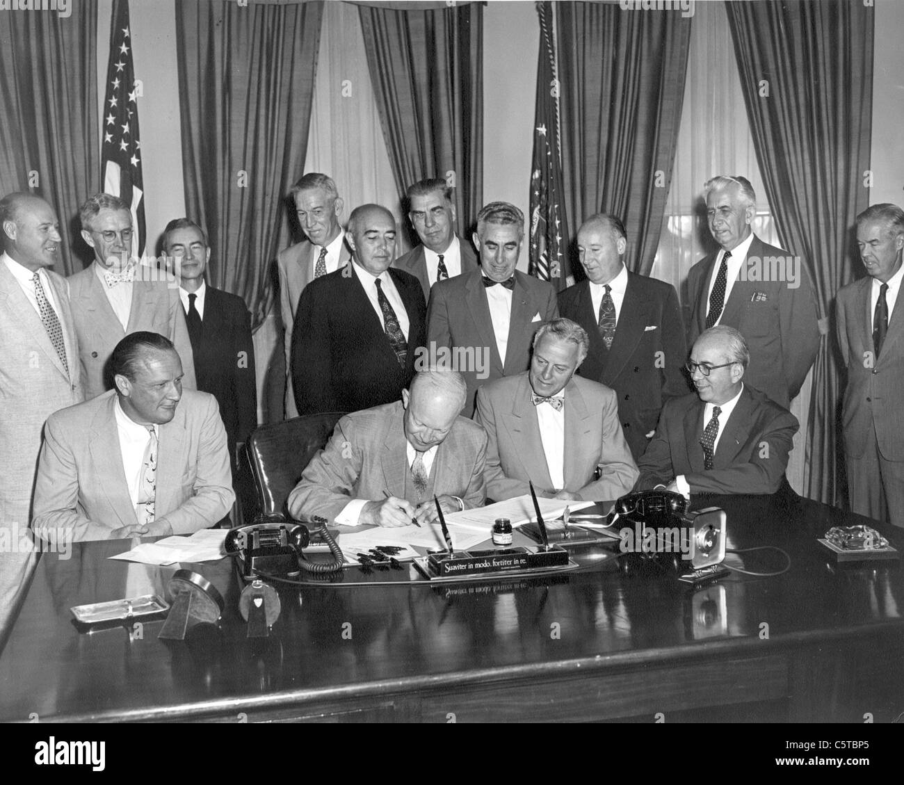 President dwight d. eisenhower hi-res stock photography and images - Alamy