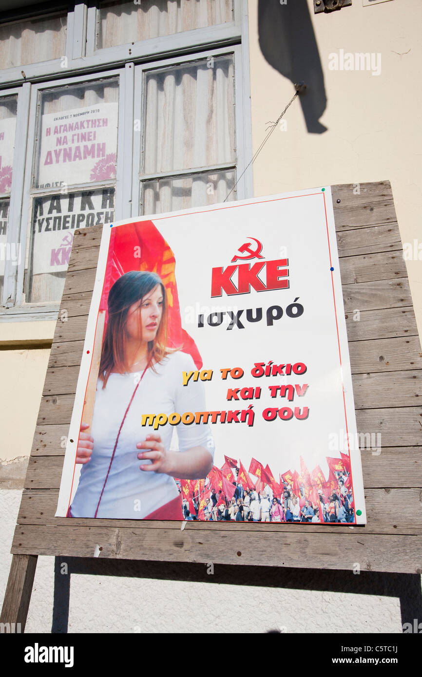 Greek communist party hi-res stock photography and images - Alamy