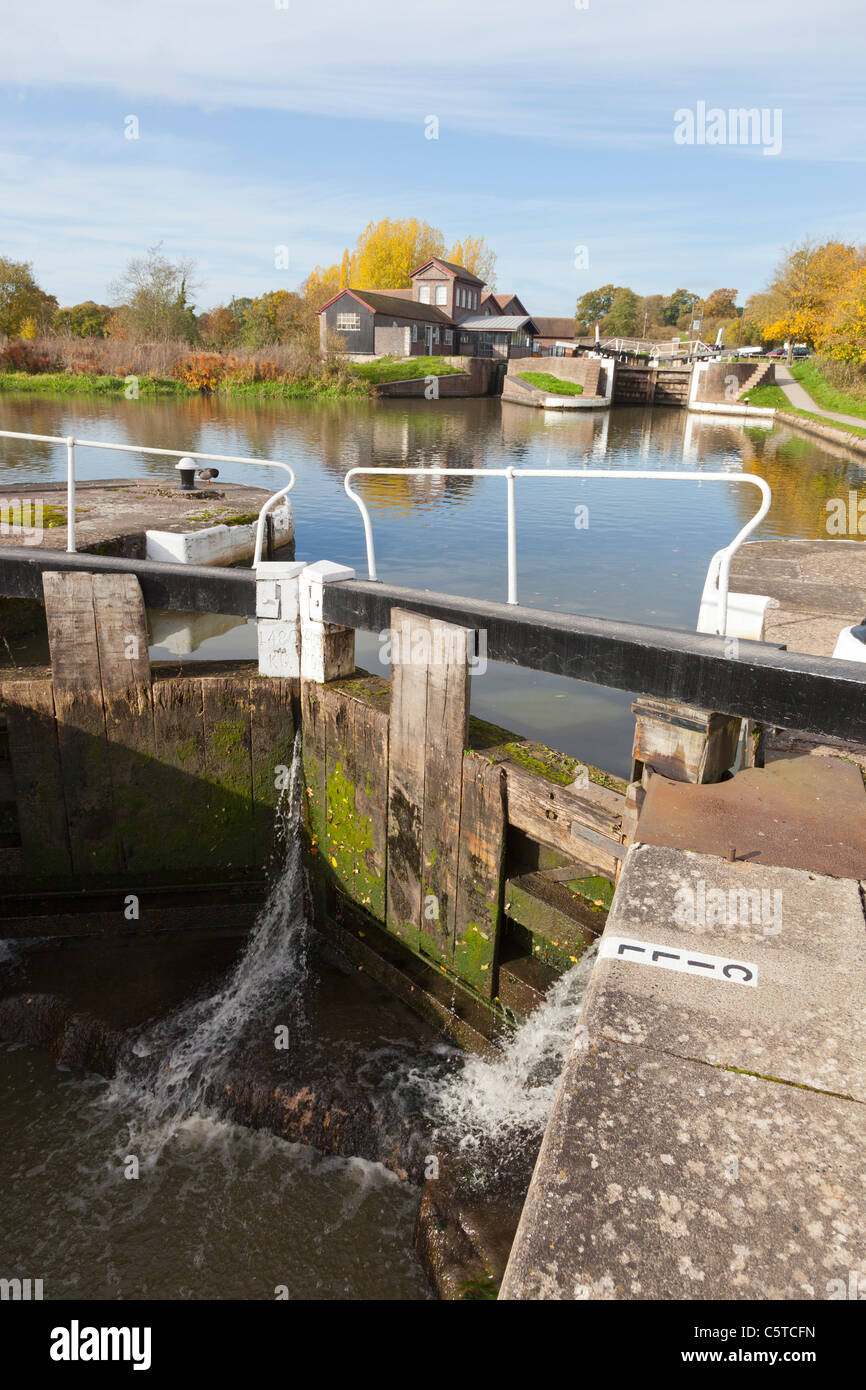 Hatton Locks Warwickshire England Stock Photo - Alamy