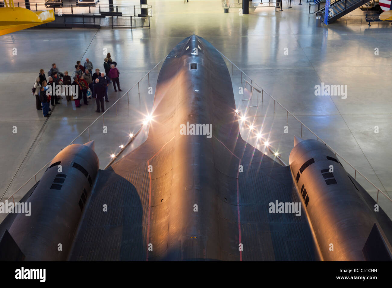 Blackbird at the Dulles Air and Space Museum Steven F. Udvar-Hazy ...