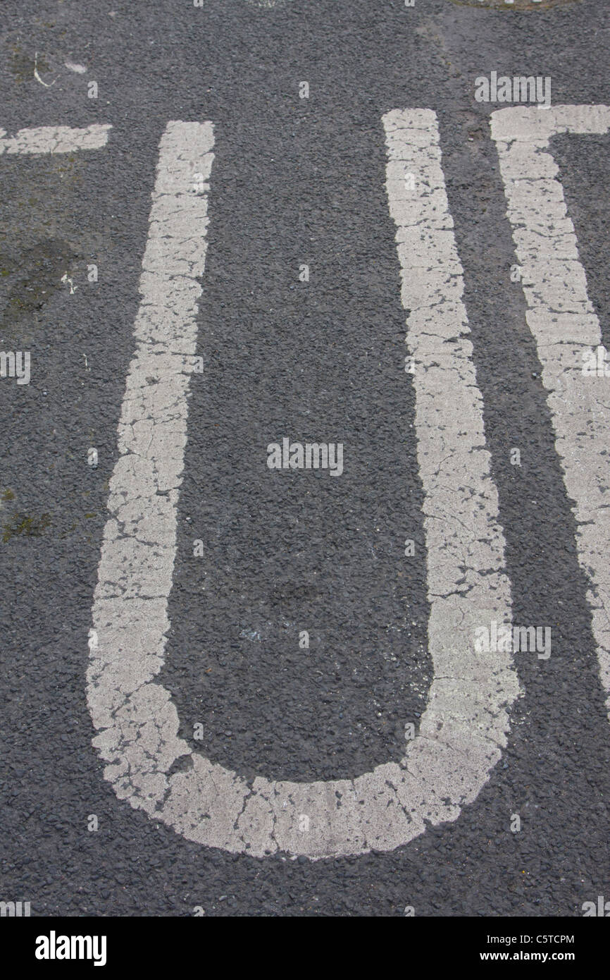 Character U alphabet character letter outside sign Stock Photo - Alamy