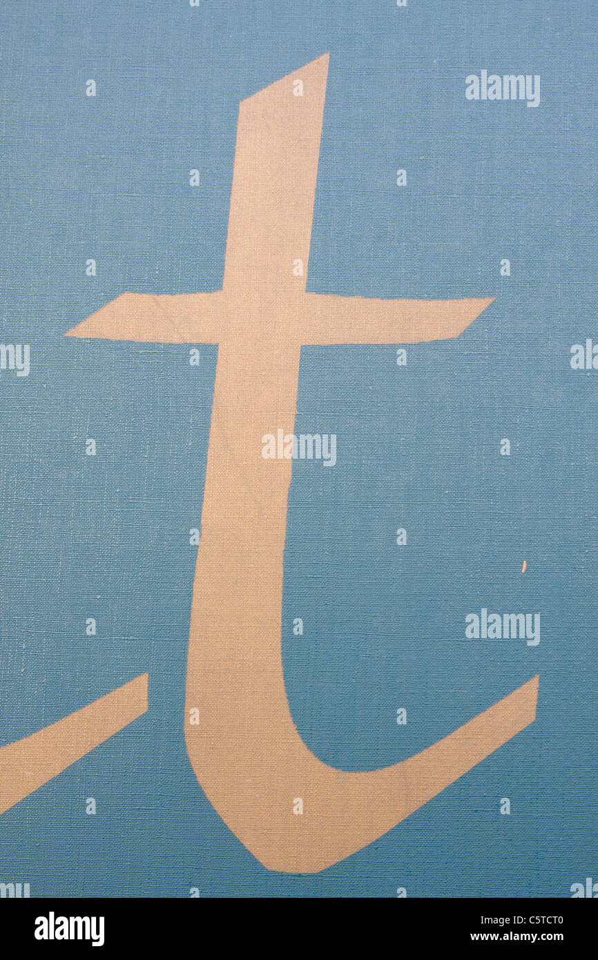 Character T alphabet character letter outside sign Stock Photo - Alamy