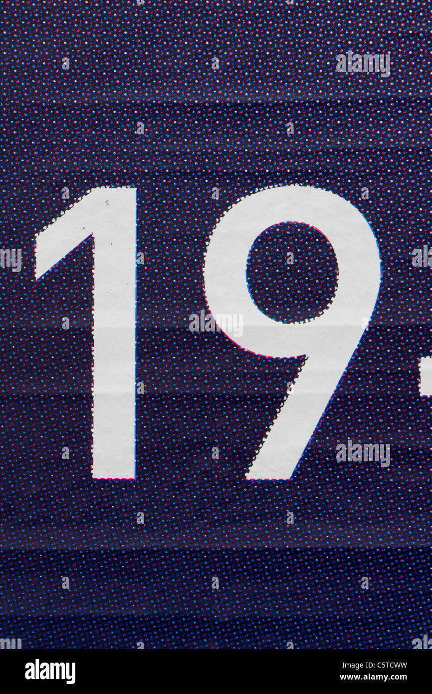 Number 19 sign hi-res stock photography and images - Alamy