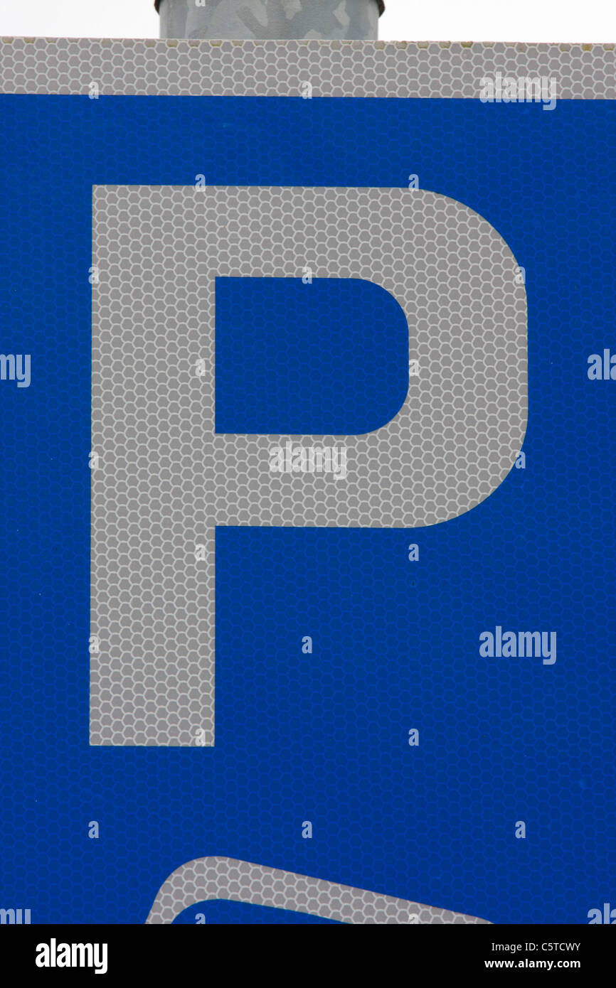 Character P alphabet character letter outside sign Stock Photo - Alamy