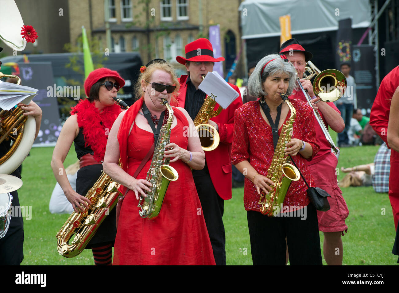Coloured jazz band hi-res stock photography and images - Alamy
