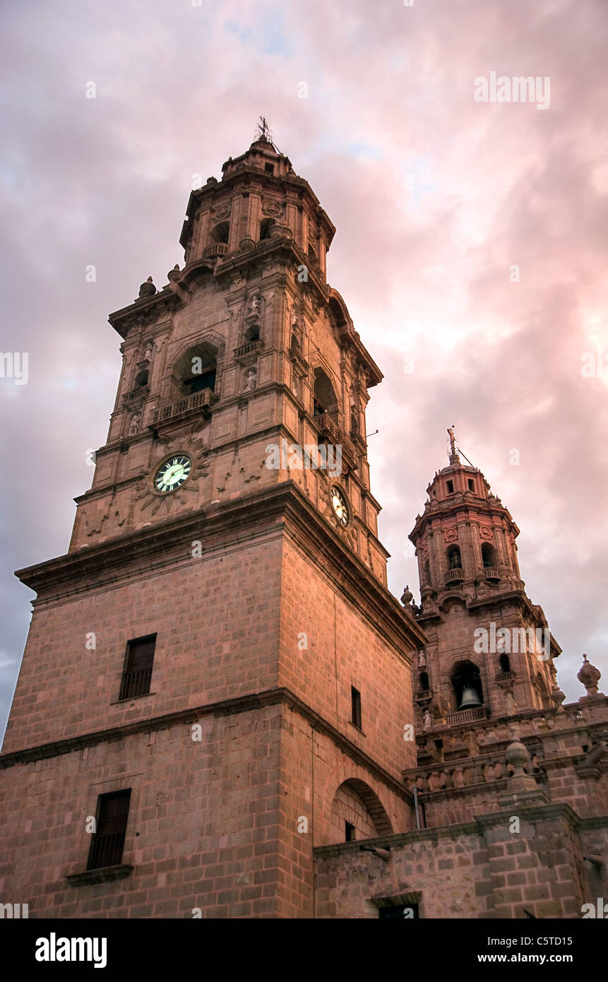 Mexican church tower hi-res stock photography and images - Alamy