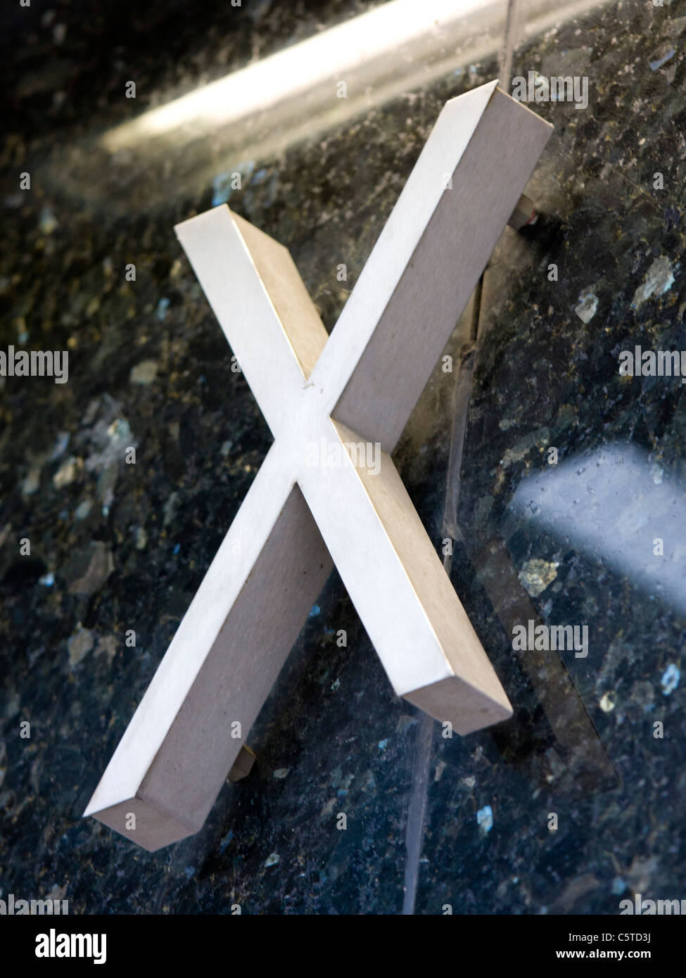 Character X alphabet character letter photograph Stock Photo - Alamy
