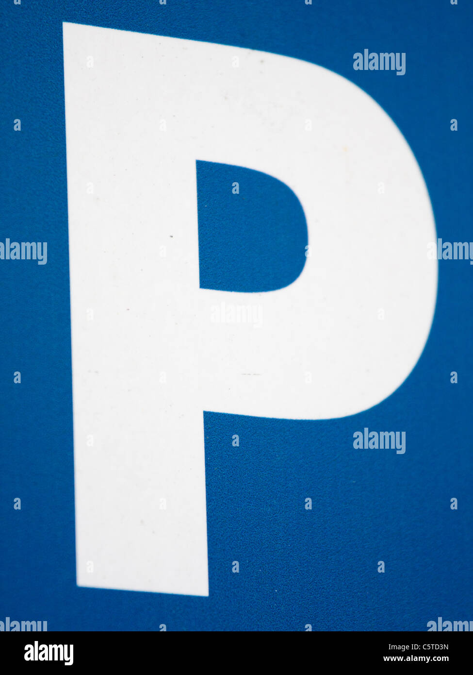Character P alphabet character letter outside sign Stock Photo - Alamy