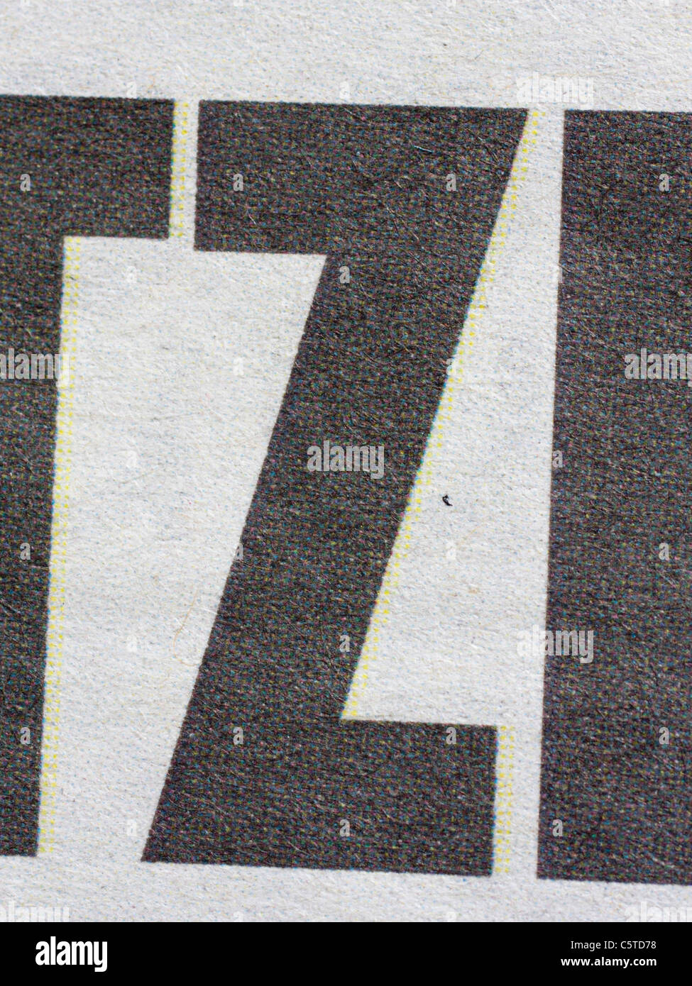 Character Z character letter photograph Stock Photo - Alamy