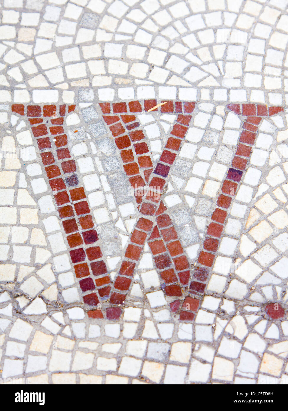Character W alphabet character letter photograph Stock Photo - Alamy