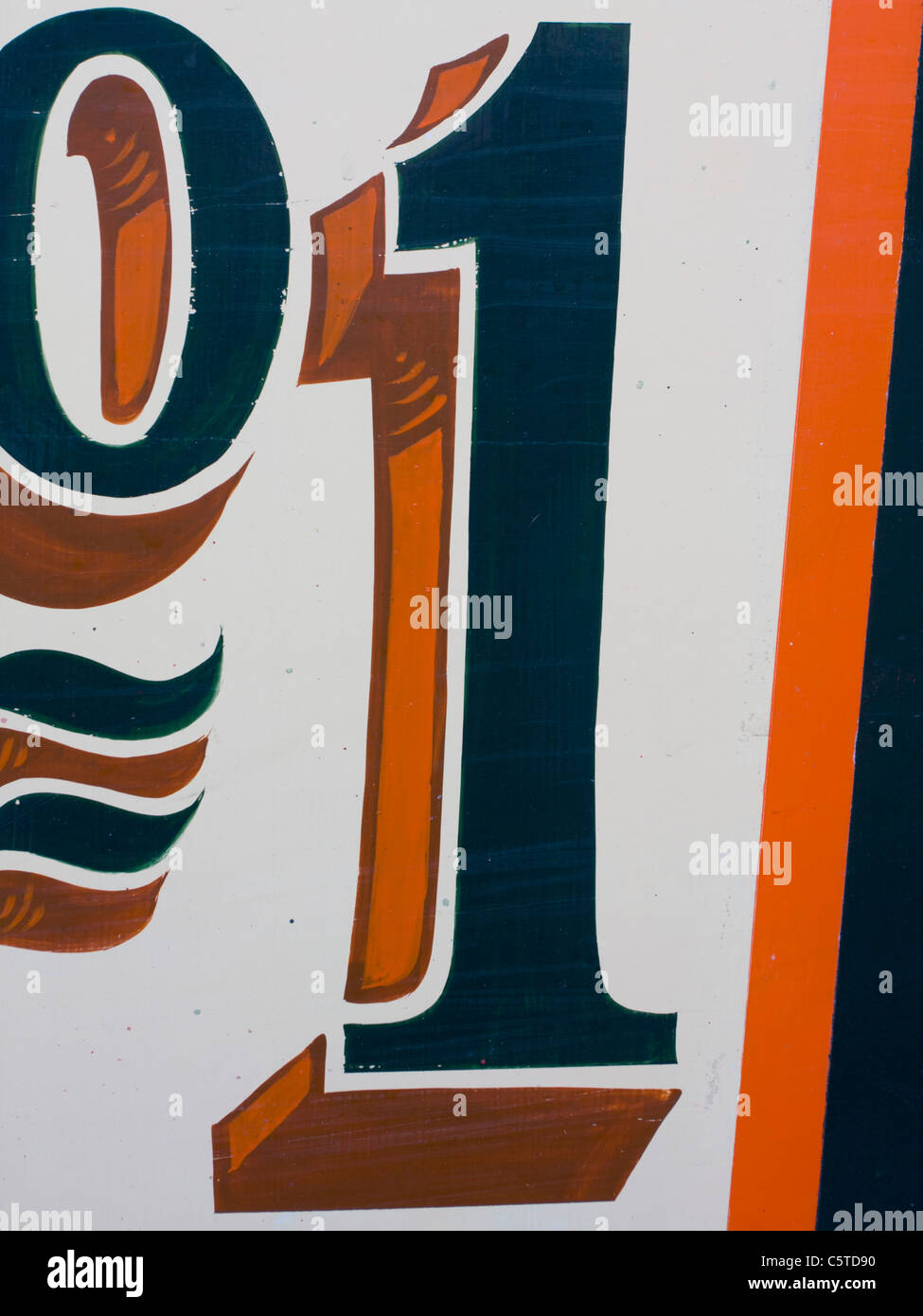 01 alphabet character number photograph Stock Photo - Alamy