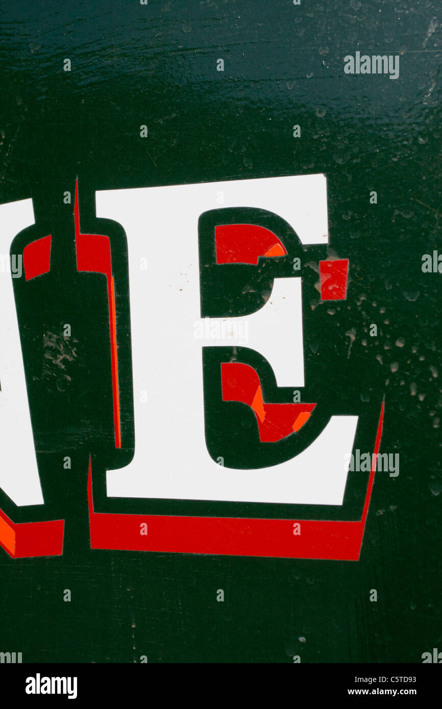 Character E character letter photograph Stock Photo - Alamy