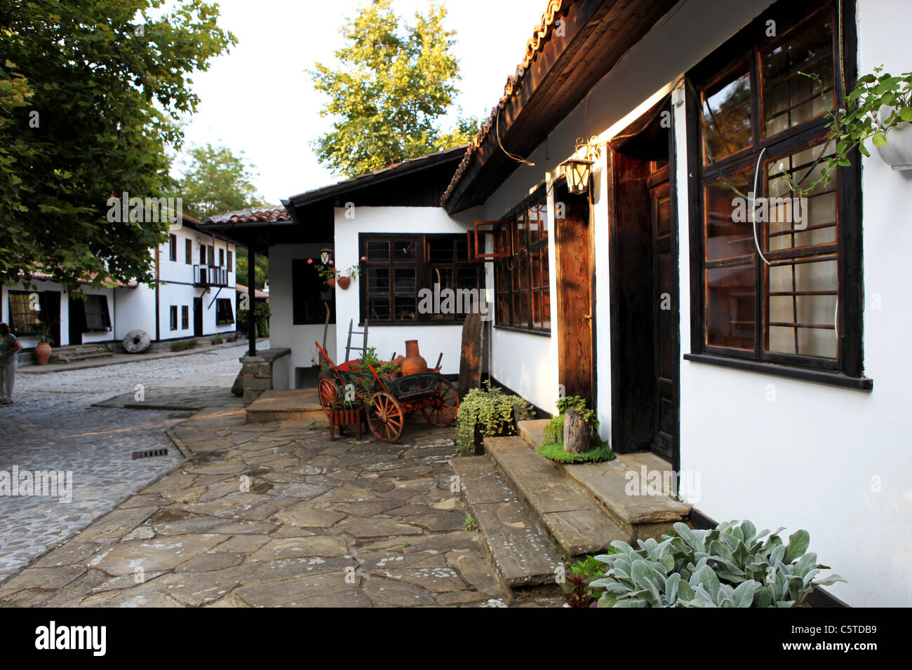 Old house in Aytos, Bulgaria Stock Photo - Alamy