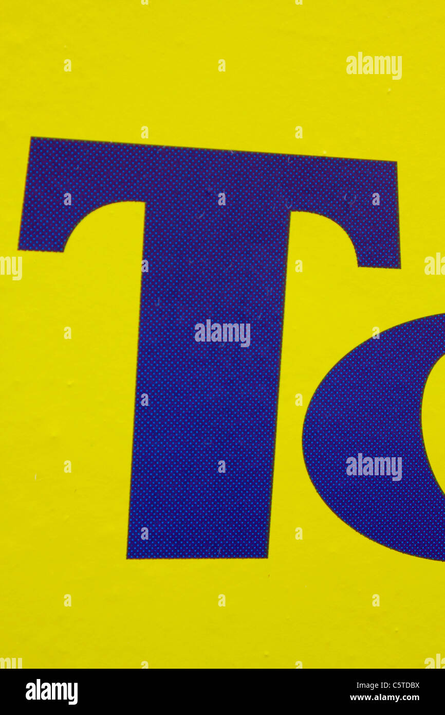 Character T character letter photograph Stock Photo - Alamy