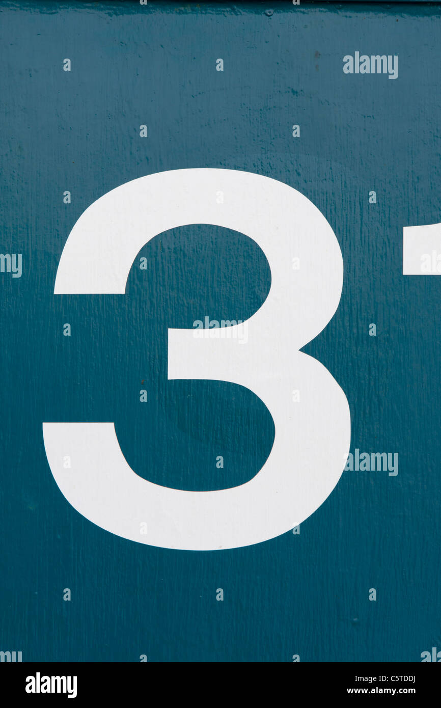 Number 03 hi-res stock photography and images - Alamy