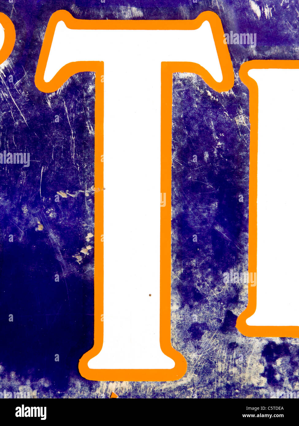 Character T character letter photograph Stock Photo - Alamy