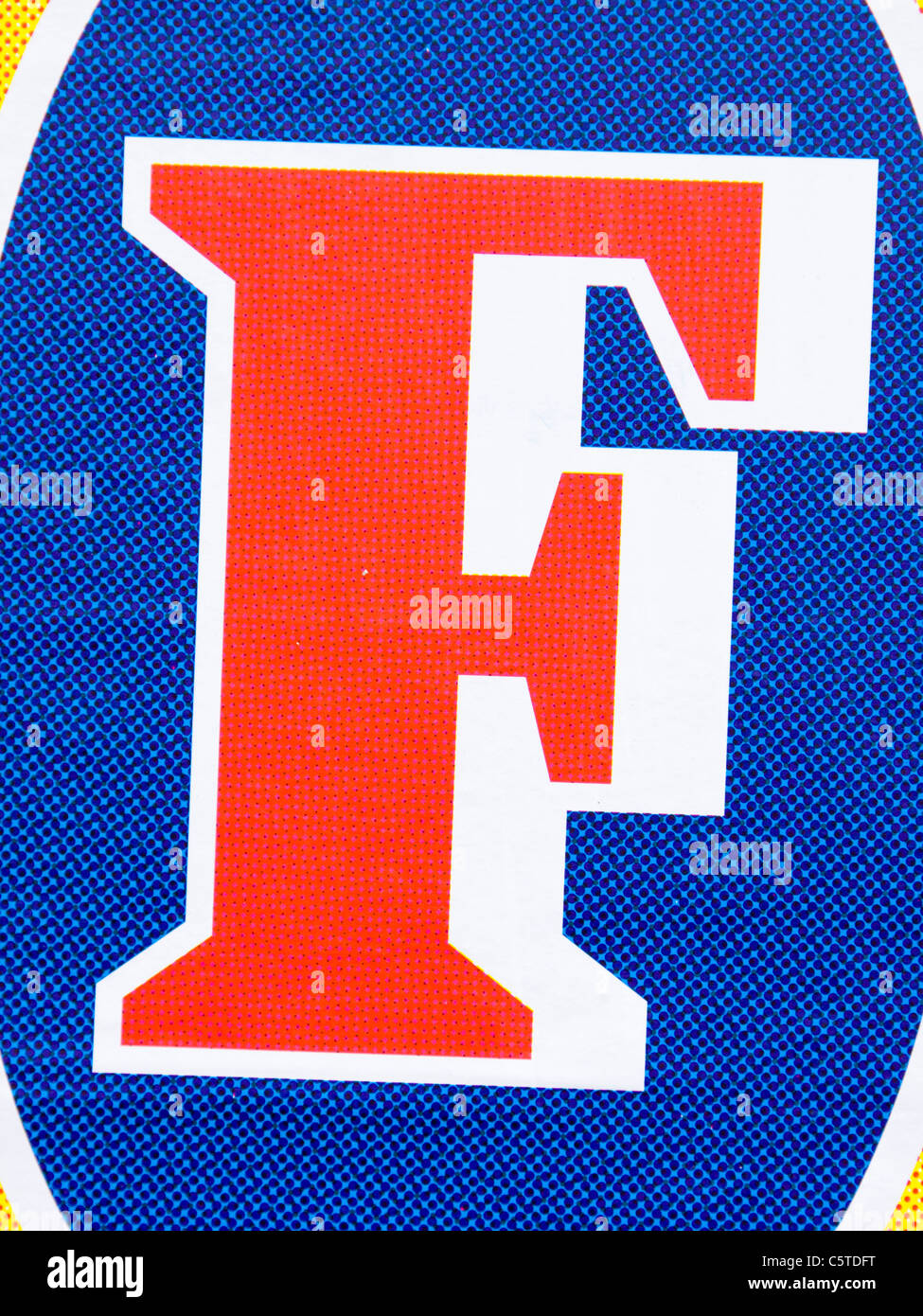 Character F character letter photograph red Stock Photo - Alamy