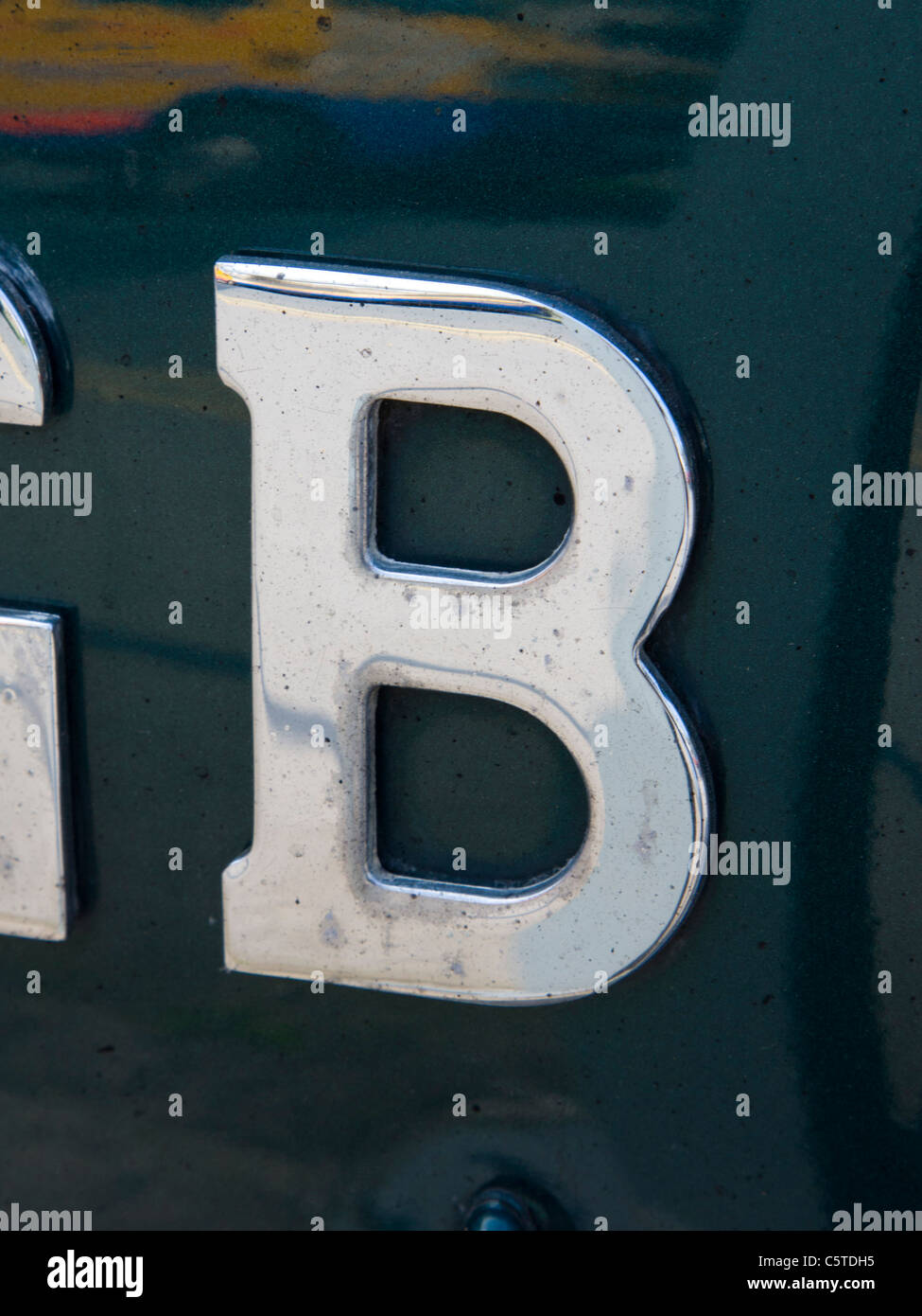 B Character alphabet character letter outside sign Stock Photo - Alamy
