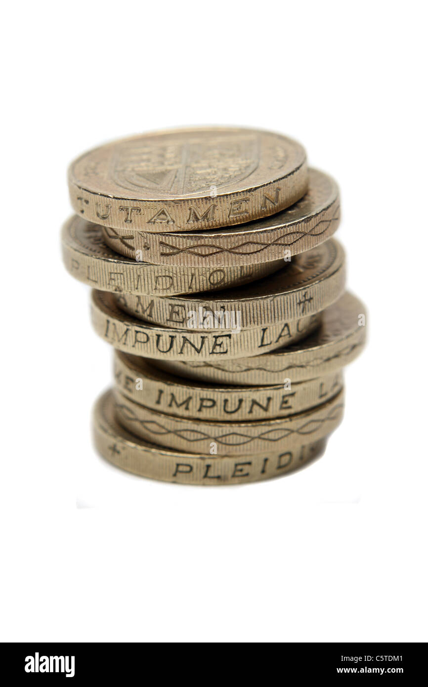 British pounds coins hi-res stock photography and images - Alamy