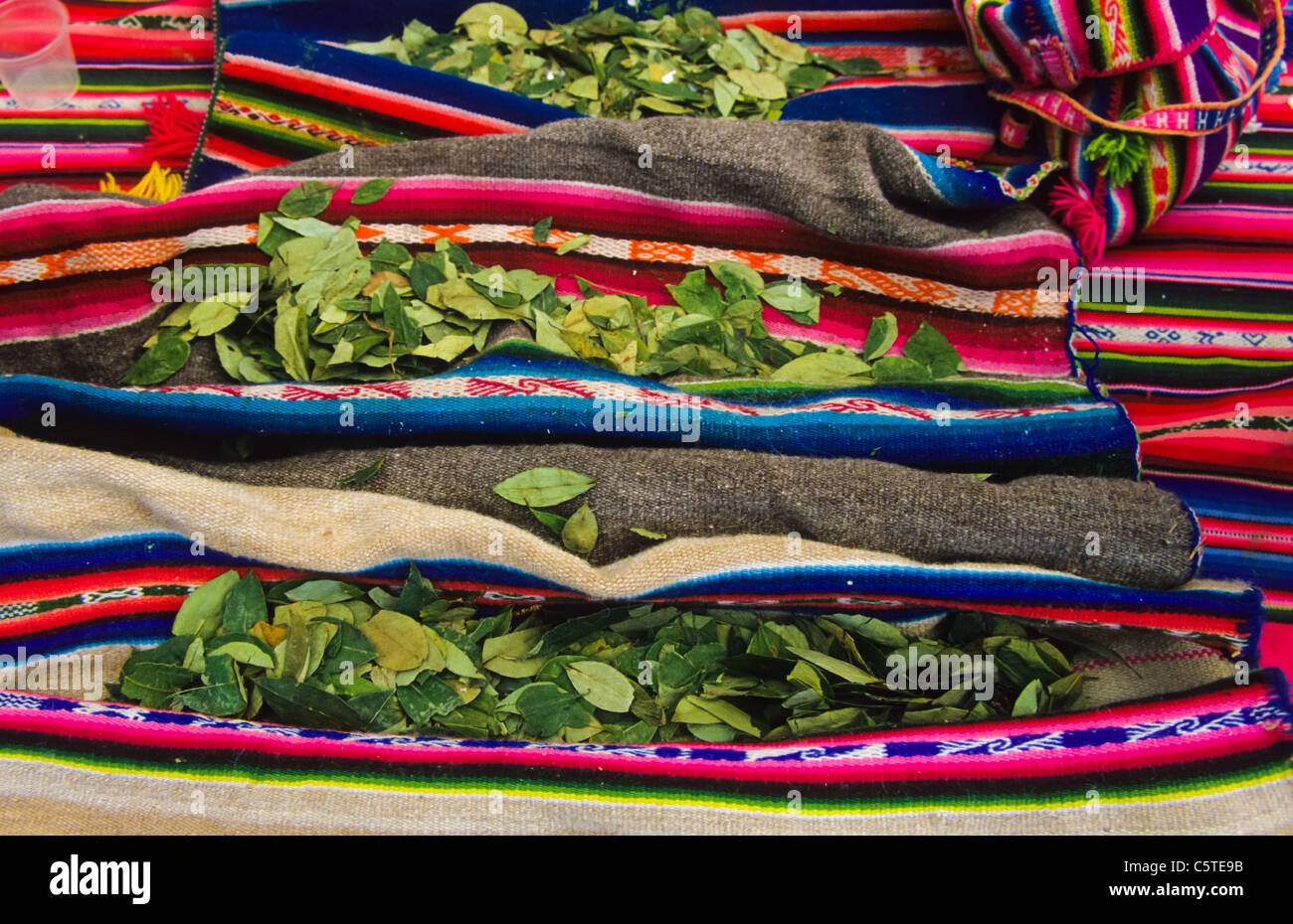 Coca leaves la paz hi-res stock photography and images - Alamy