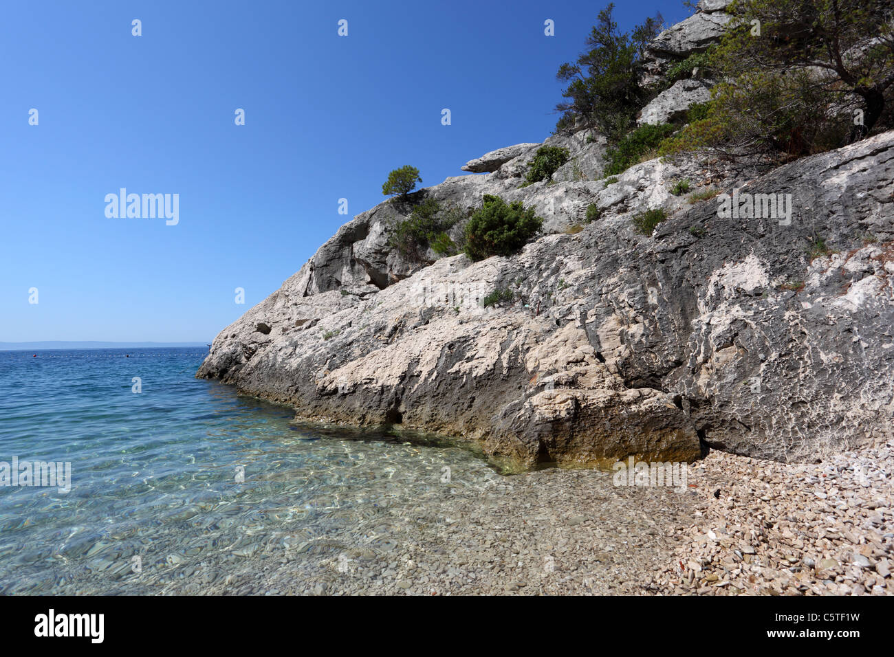 Rocky shore croatia hi-res stock photography and images - Alamy