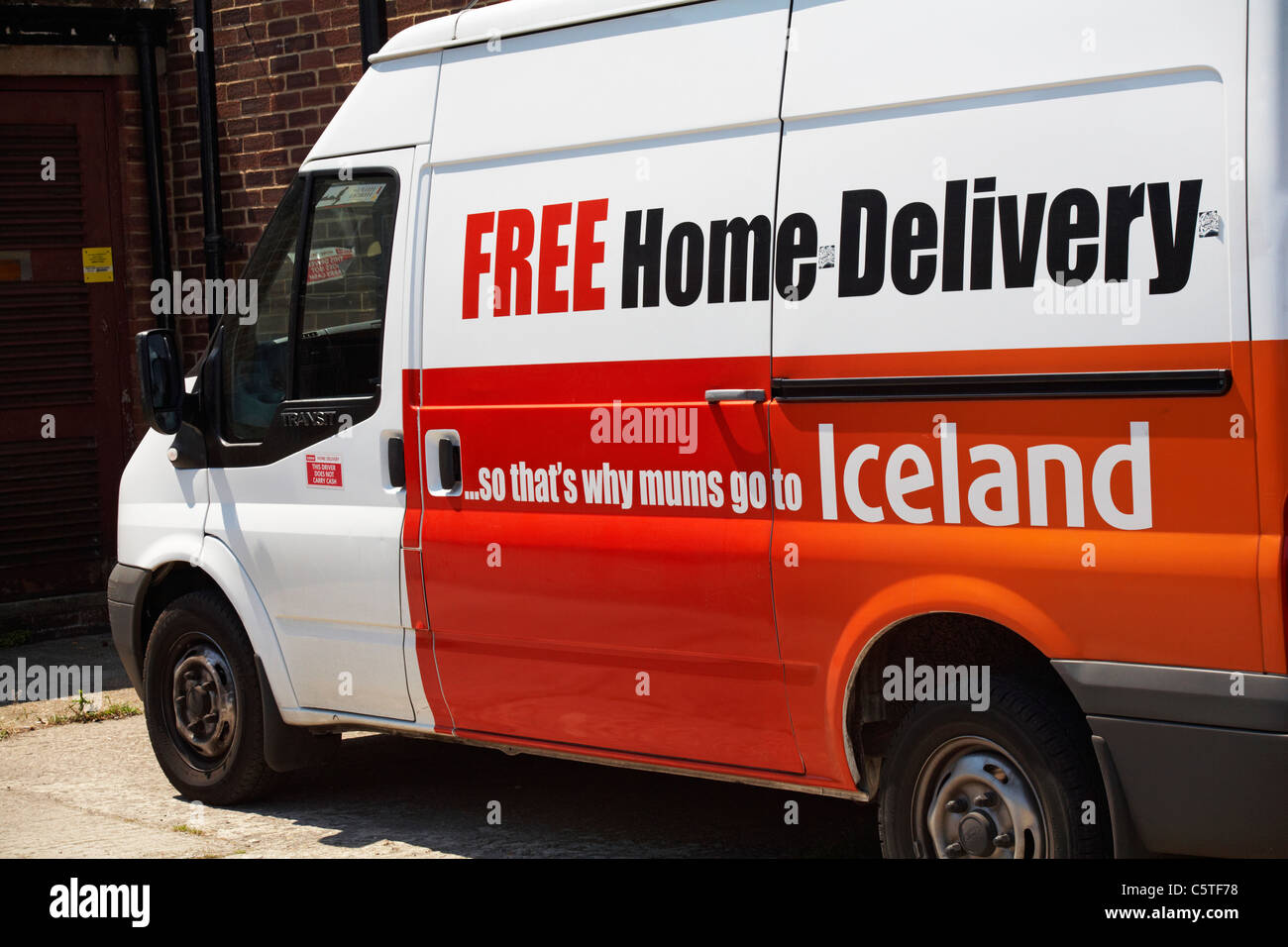 Supermarket Home Delivery Van High Resolution Stock Photography and ...