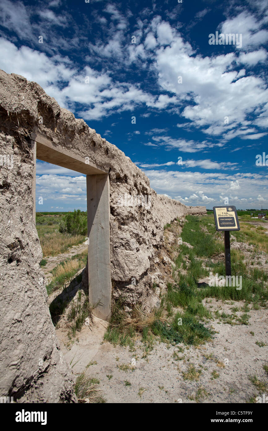 Old fort deseret hi-res stock photography and images - Alamy