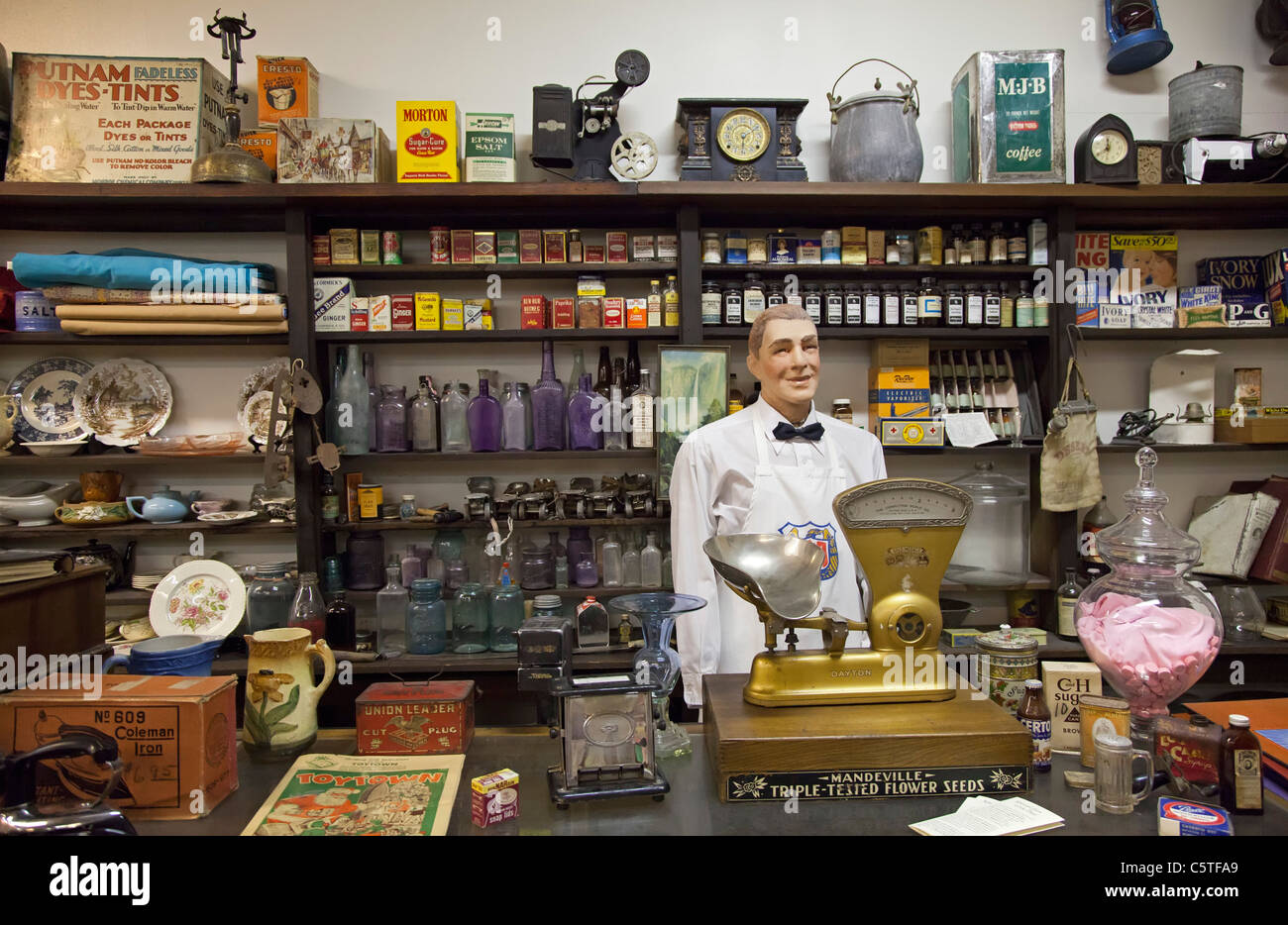 Delta, Utah - The Great Basin Museum. The museum displays artifacts ...