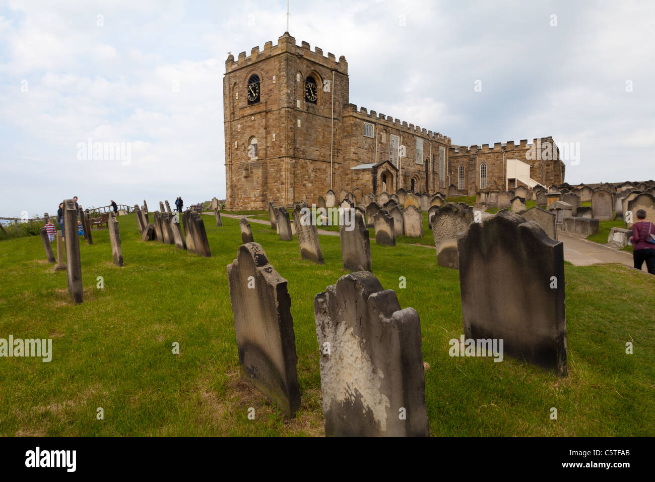 Saint Mary's church in Whitby, North Yorkshire Stock Photo - Alamy