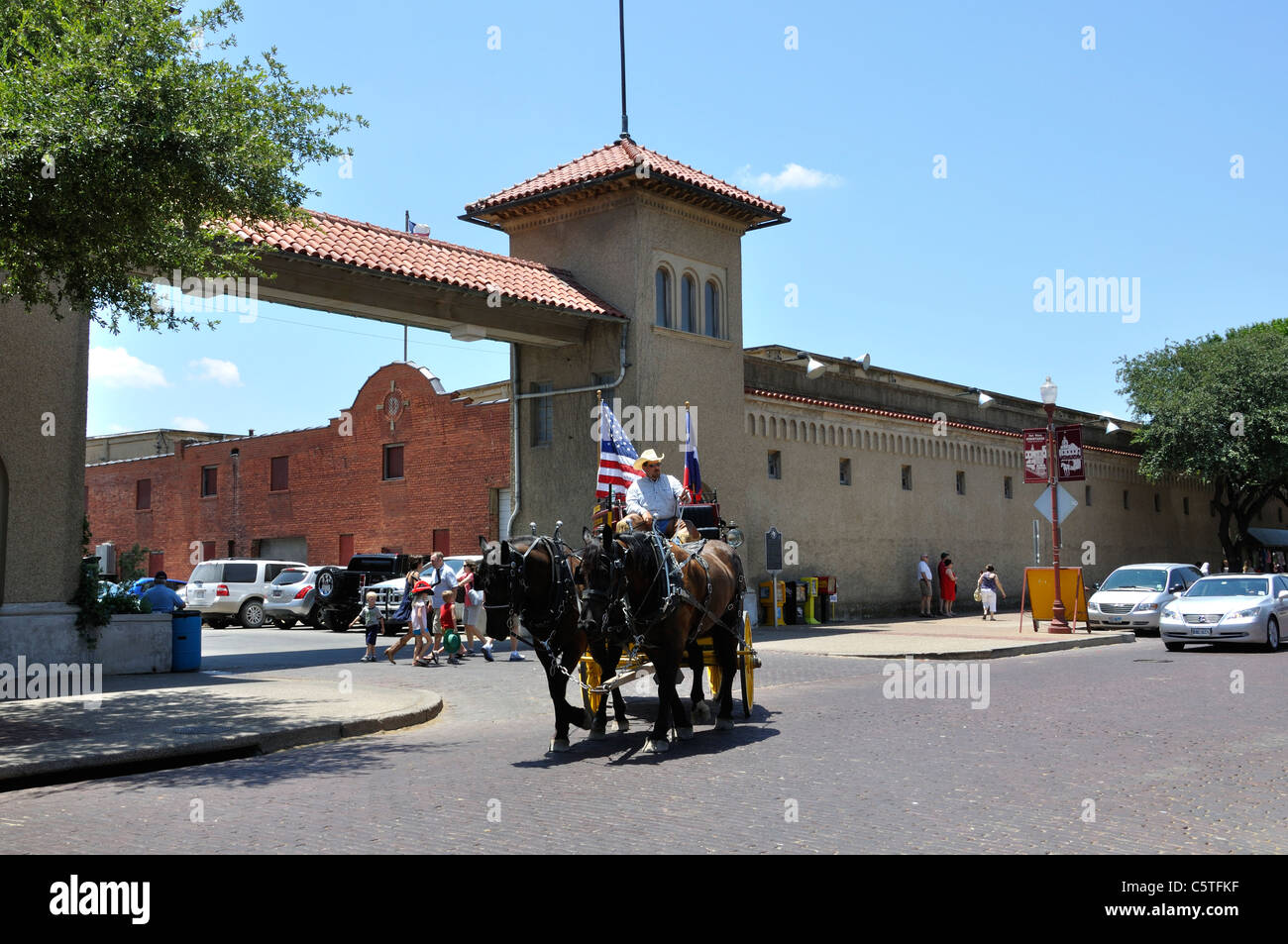 Stockyards, Fort Worth, Texas, USA Stock Photo - Alamy