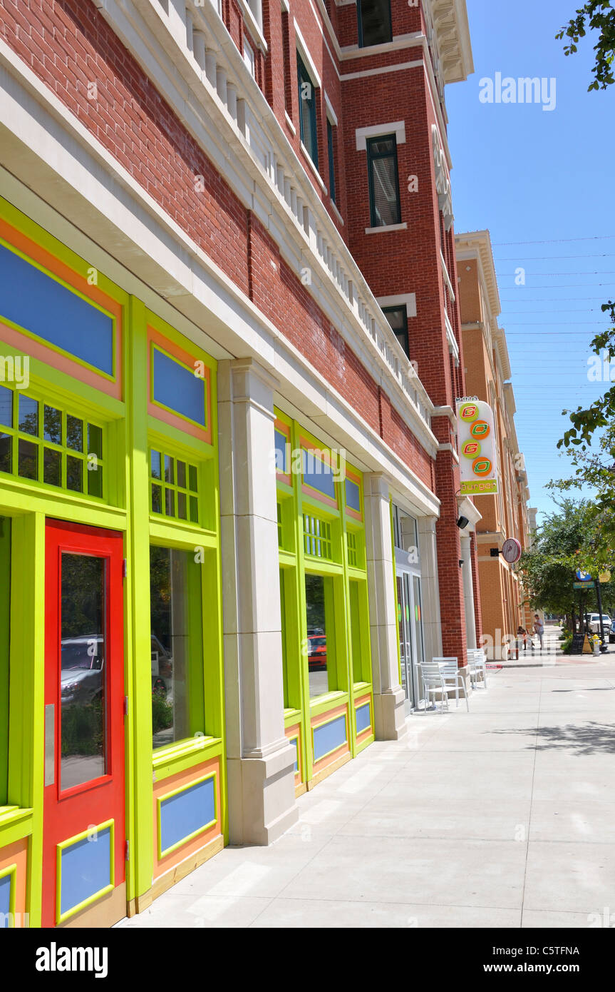 Frisco texas street downtown hi-res stock photography and images - Alamy