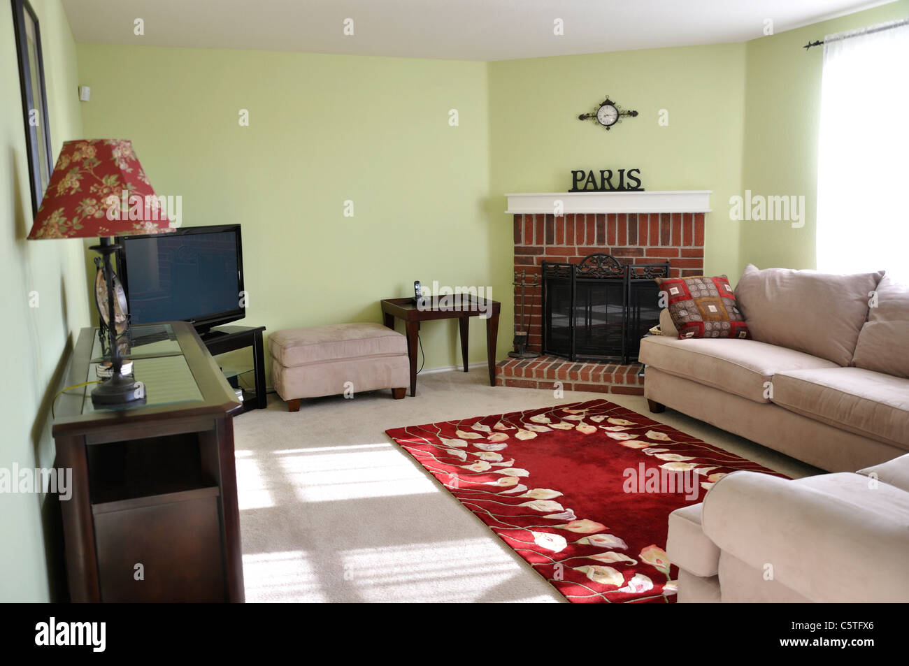 House interior, USA Stock Photo - Alamy