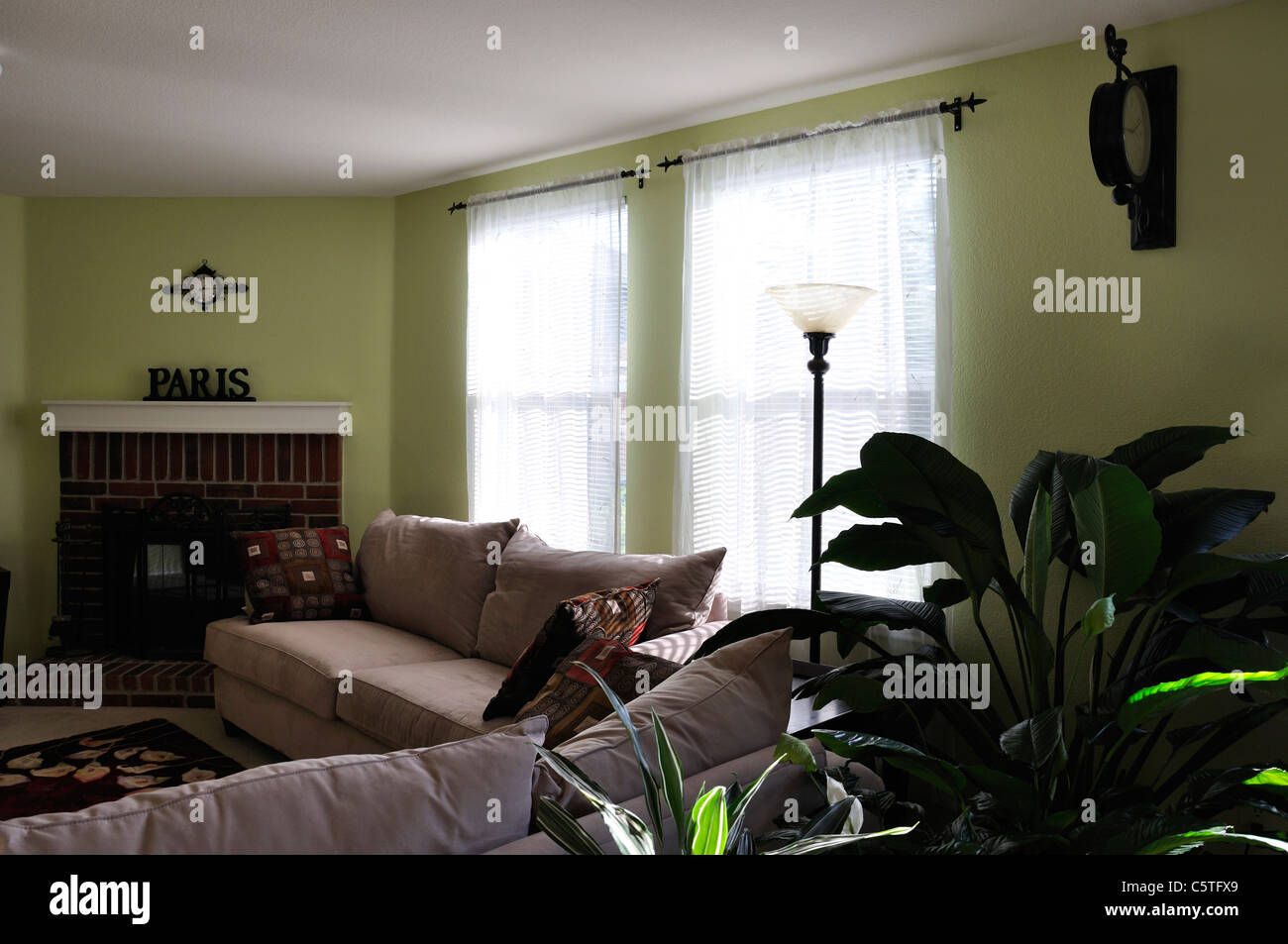 House interior, USA Stock Photo - Alamy