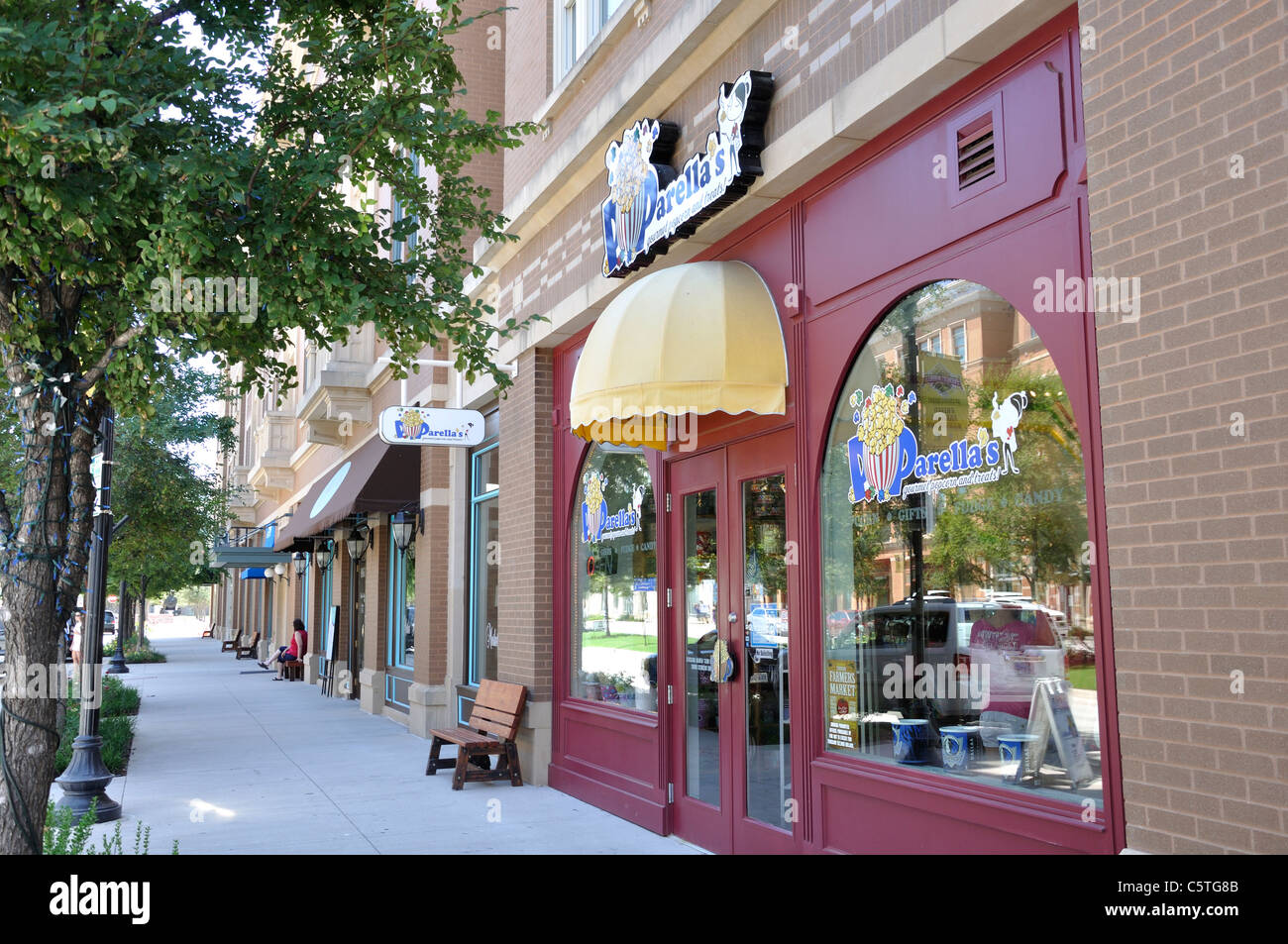 Frisco texas street downtown hi-res stock photography and images - Alamy
