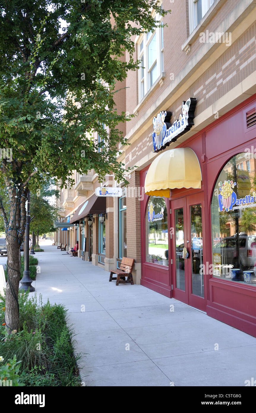 Frisco texas street downtown hi-res stock photography and images - Alamy